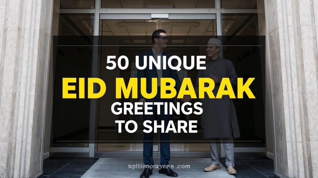 50 Unique Eid Mubarak Greetings to Share